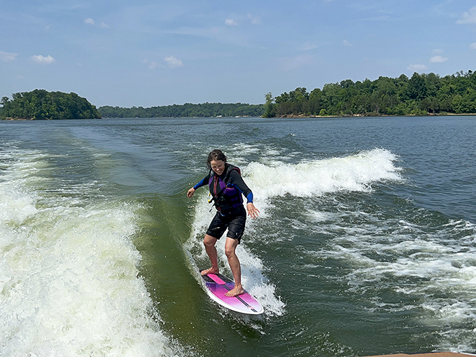 Who needs ocean waves when Ohio serves up wake-surfing thrills? This landlocked state has serious water game.