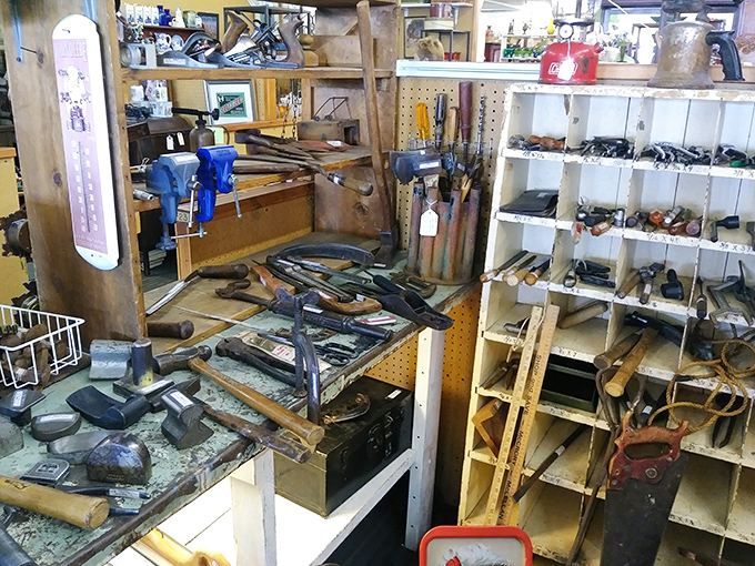 Tools that built America stand ready for their next project. These aren't just implements&mdash;they're artifacts from when things were built to last forever.