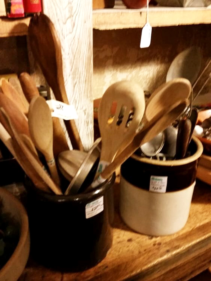 These wooden spoons have stirred more Sunday gravy than you can imagine. Each one shaped by use and time into the perfect kitchen tool.