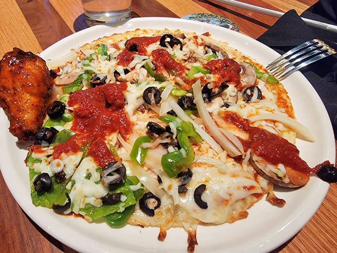 This pizza doesn't just have toppings&mdash;it has a carefully curated collection of ingredients having their best day ever together.