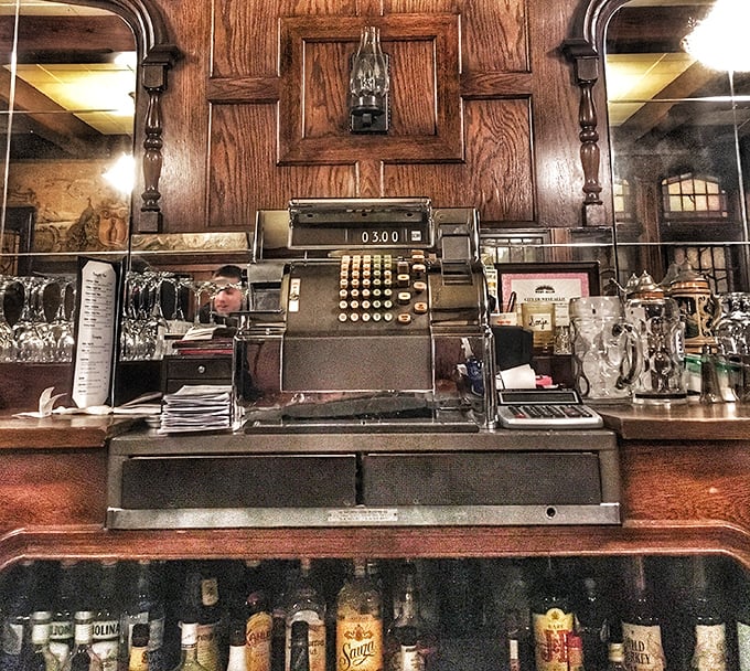 That vintage cash register has tallied more happy meals than McDonald's. Some technology doesn't need upgrading when it's already perfect.