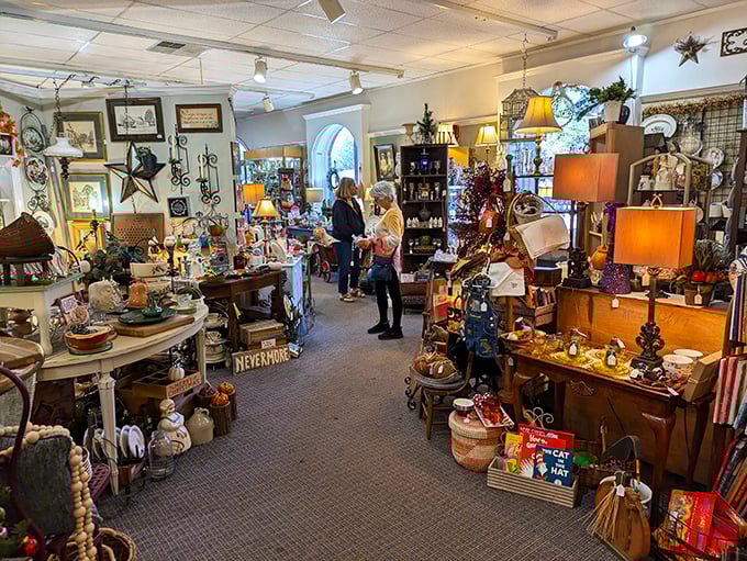 Shoppers lost in the hunt&mdash;that focused expression is universal among treasure seekers. The thrill of the find transcends generations.