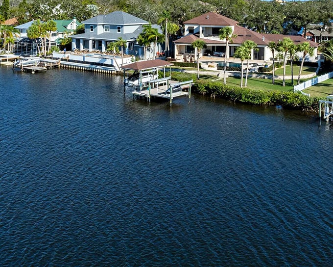 Waterfront living, Tarpon Springs style&mdash;where every backyard ends with a boat and every sunset deserves an audience from your private dock.