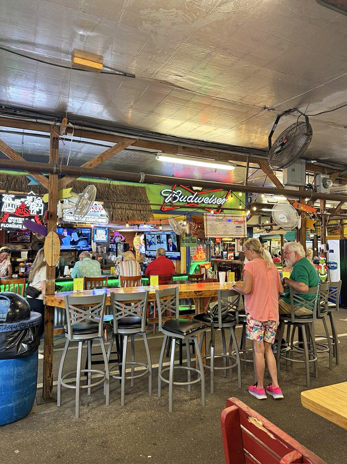 The market's impressive selection of rugs creates a textile rainbow that would make any decorator swoon.