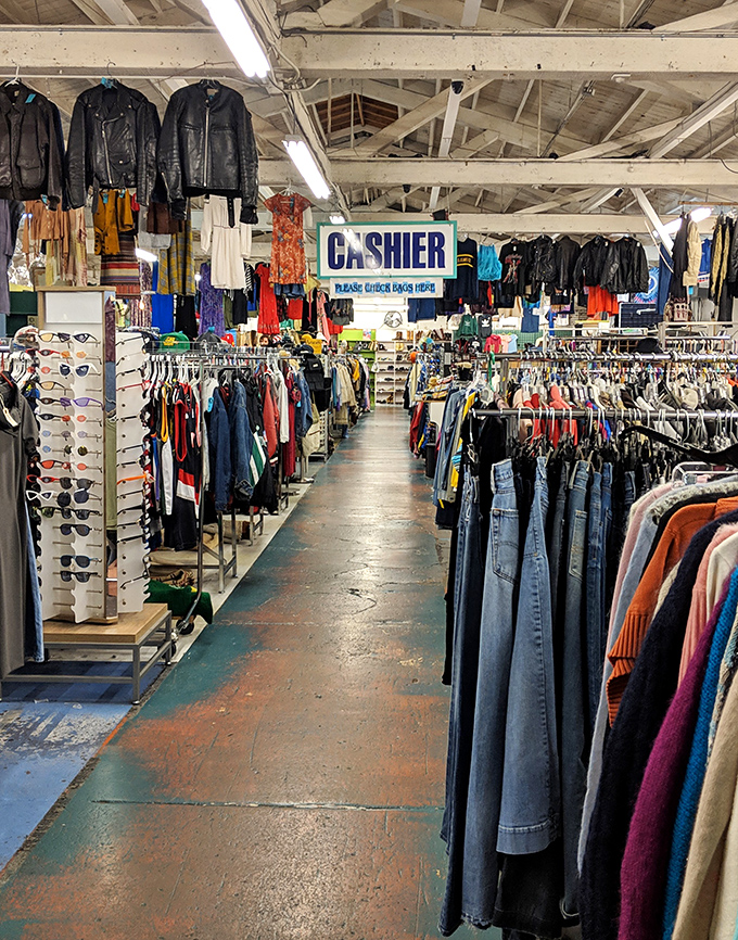 The main thoroughfare of fashion history, where sunglasses from five decades stand at attention, waiting for their second act.