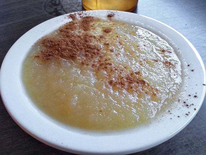 Applesauce with cinnamon sprinkled like fairy dust&mdash;a side dish that refuses to be sidelined. Simple, honest food that reminds you why classics become classics.