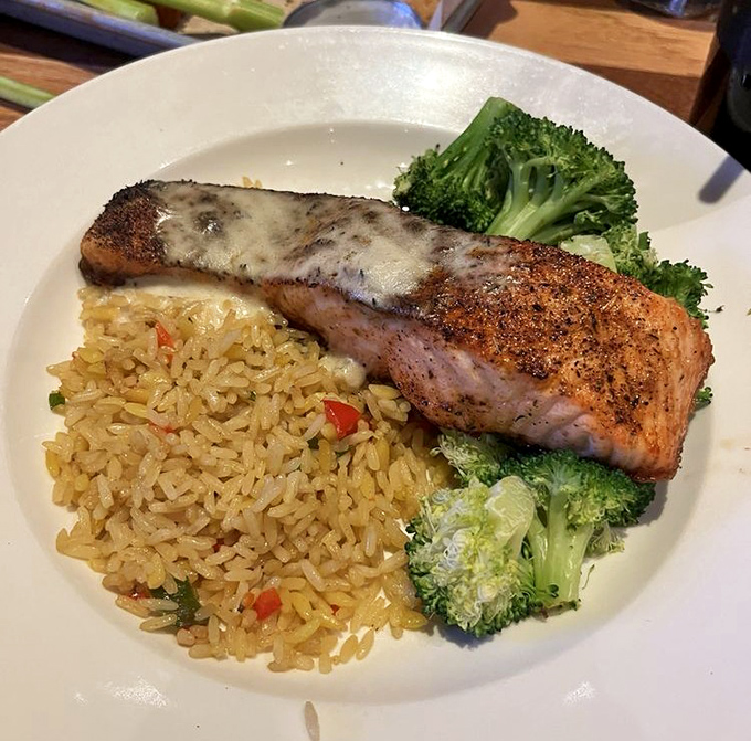 Salmon that's perfectly seared on the outside, delicately flaky inside&mdash;proof that healthy eating doesn't have to feel like punishment.