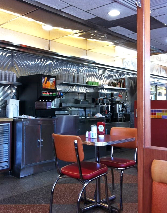 The kitchen pass&mdash;where breakfast dreams come true and short-order cooks perform their morning symphony of sizzles and flips.