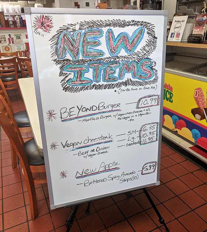 Innovation meets tradition on the specials board. Even a historic sandwich shop knows when to introduce new flavors to keep the menu fresh and exciting.