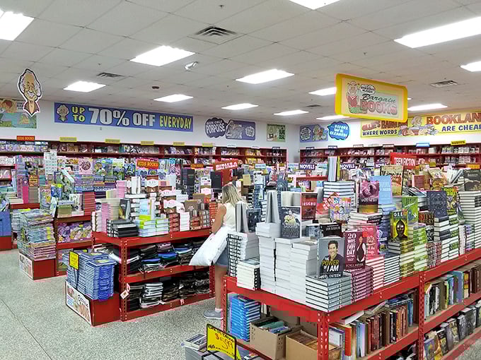 The book section &ndash; a bibliophile's dream where bestsellers and hidden gems sit side by side, all with prices that make collecting addictive.