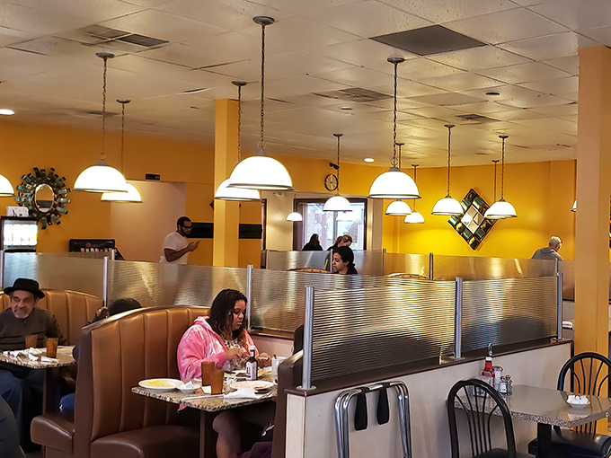 Where strangers become neighbors over coffee and eggs &ndash; the booths and tables filled with stories as rich as the food.