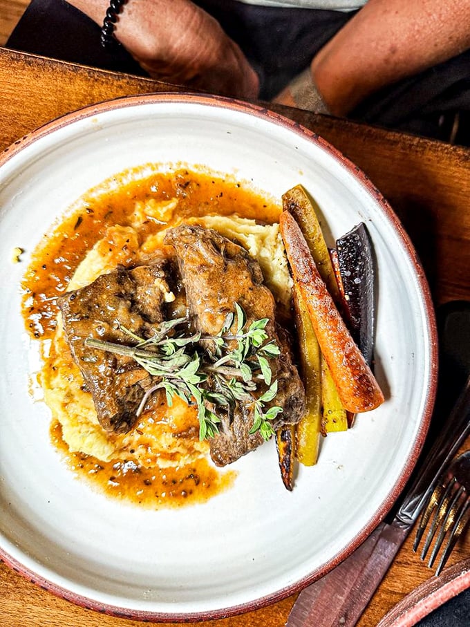 Braised beef so tender it practically melts before your fork even makes contact with it.