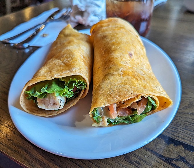 These wraps aren't just lunch; they're portable happiness&mdash;crisp lettuce, tender chicken, and fresh veggies rolled into perfect handheld joy. 
