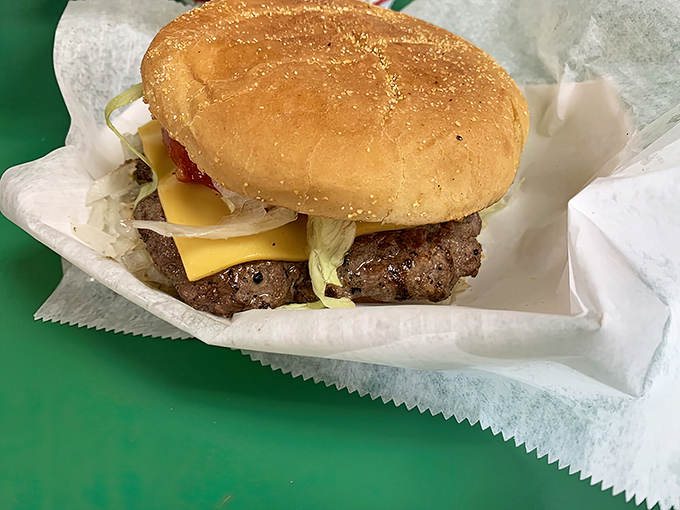 The burger doesn't get the headlines, but with that perfectly melted cheese and toasted bun, it deserves its own press conference.