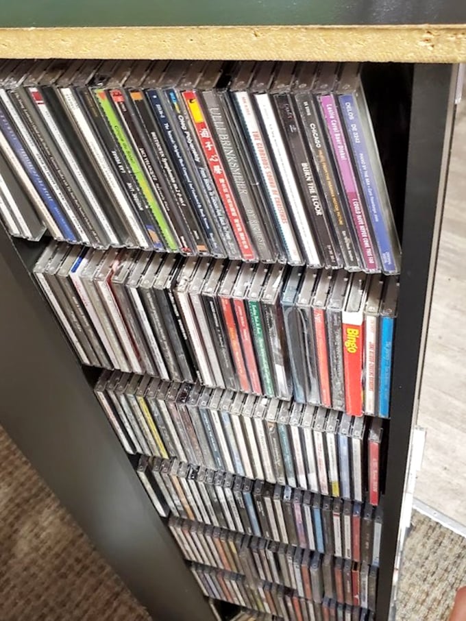 A time capsule of musical history on CD&mdash;proof that people once paid money for physical albums before everything lived in the cloud.