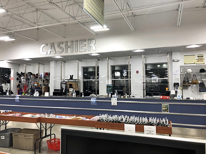 At the checkout counter, treasures transform from store inventory to personal possessions&mdash;the final step in the thrifting adventure.