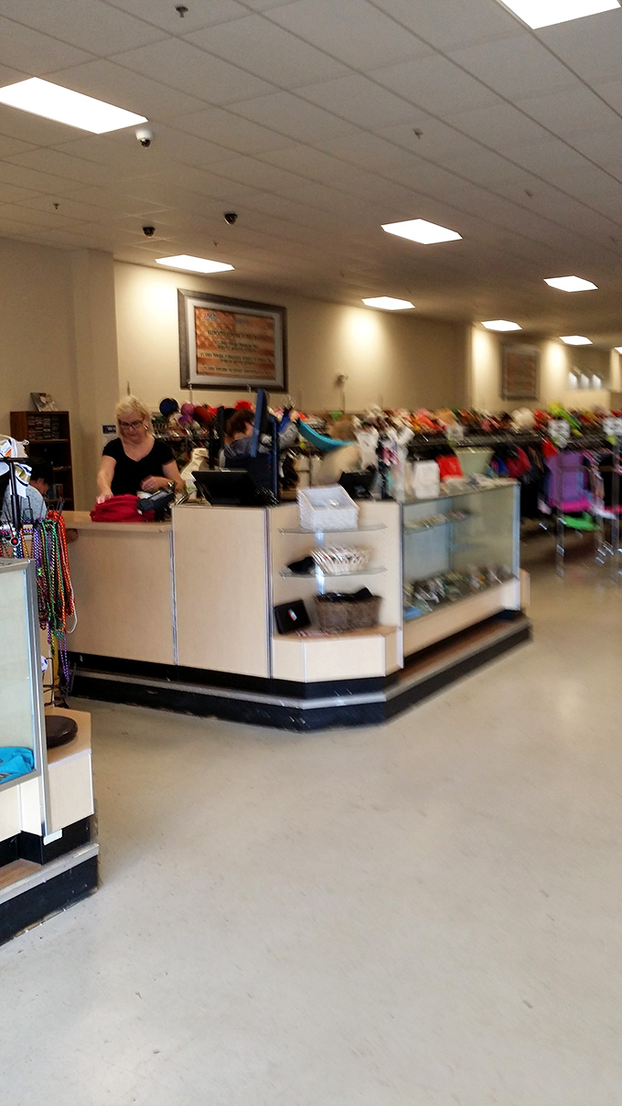 The checkout counter &ndash; final gateway between finding and keeping. Where treasures transform from "someone else's stuff" to "your new favorite thing."