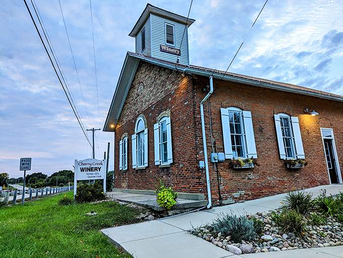 Historic winery buildings offer sophisticated relaxation options for adults seeking peaceful countryside wine experiences.