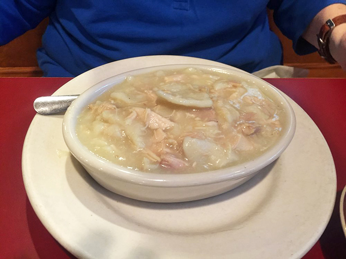 Chicken and dumplings represent comfort food at its finest: hearty, warming, and reminiscent of Sunday dinners at grandma's table.