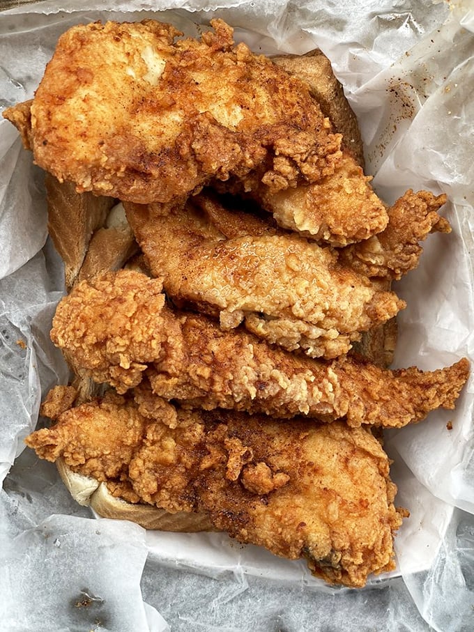 Plain chicken for the cautious or the wise&mdash;sometimes the true Nashville veteran knows when to take a day off from the heat.