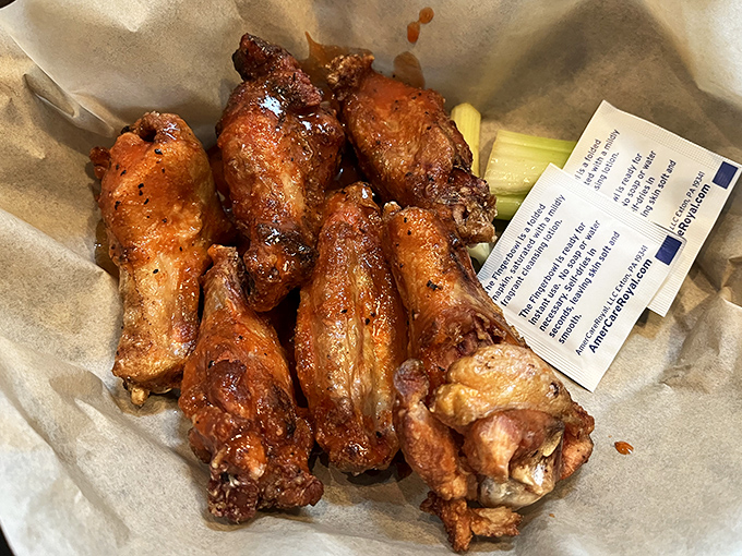 Wings that make you question why you've wasted years eating inferior versions. These aren't playing chicken with flavor.