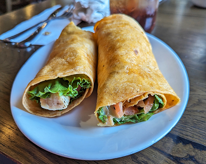 Wraps so fresh they make you question why you ever settled for drive-thru versions that taste like their ingredients met for the first time today.