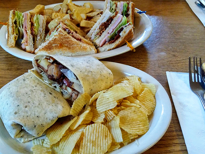 Club sandwich and wrap that prove lunch doesn't have to be complicated to be extraordinary&mdash;just fresh ingredients handled with respect.