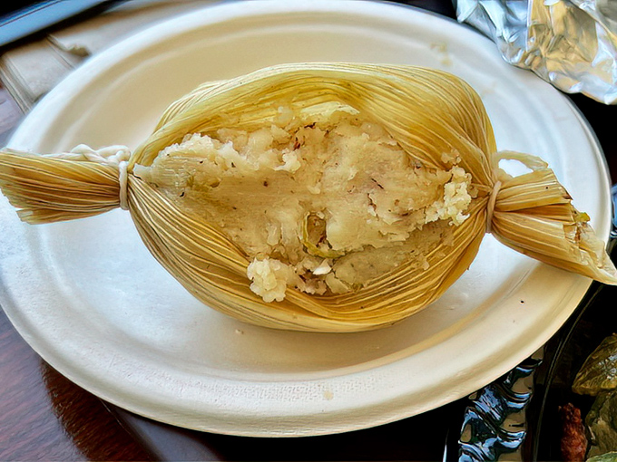 The coconut tamalito offers sweet redemption - a dessert tamale that'll make you question everything you know.