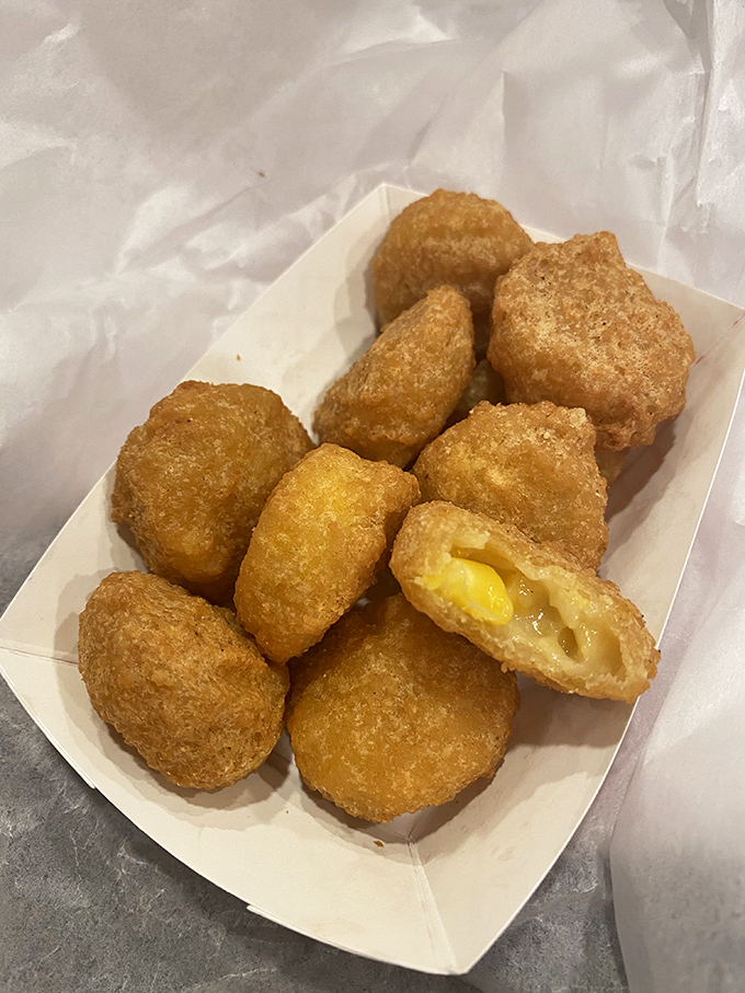 Corn nuggets&mdash;the unsung heroes of the appetizer world. Crispy outside, sweet and creamy inside, they're what hush puppies dream of becoming.