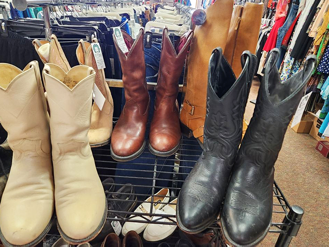These boots weren't made just for walking&mdash;they've line-danced, two-stepped, and possibly kicked up some memorable trouble.