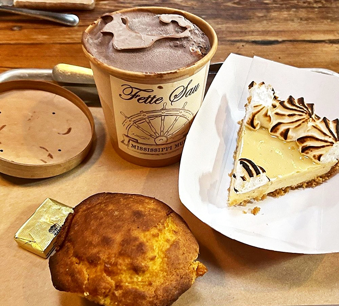 Desserts that understand their role: not to compete with the meat but to provide the perfect sweet finale to a savory symphony.