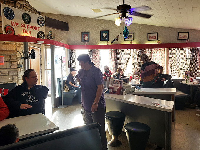 Where conversations flow as freely as the coffee refills. These aren't just diners—they're the heartbeat of Porky's legacy.