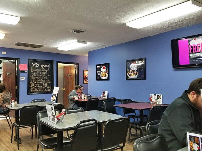 Where strangers become neighbors over coffee refills and shared appreciation for a good breakfast. Community served daily.
