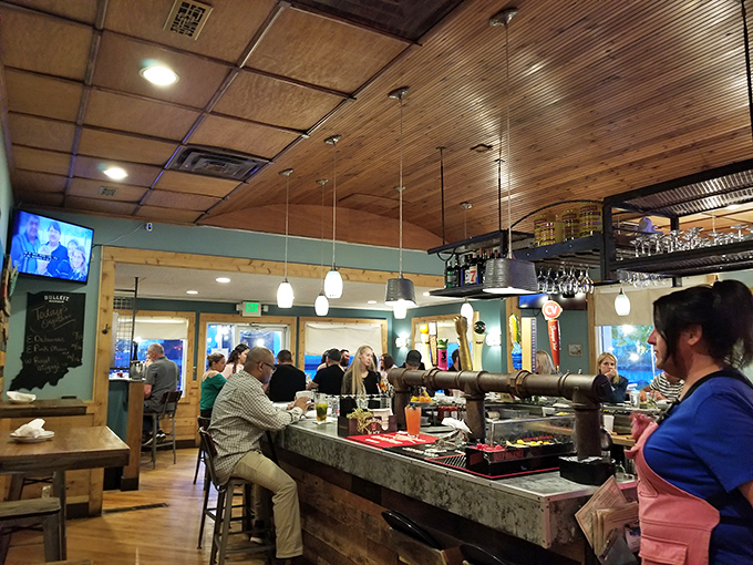 The best restaurants have a buzz that's as nourishing as the food. This bar scene promises conversations as satisfying as the menu.