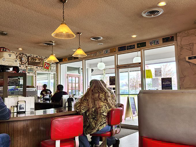 Where locals gather for more than just the food. In a world of digital connections, these counter conversations offer something refreshingly analog.