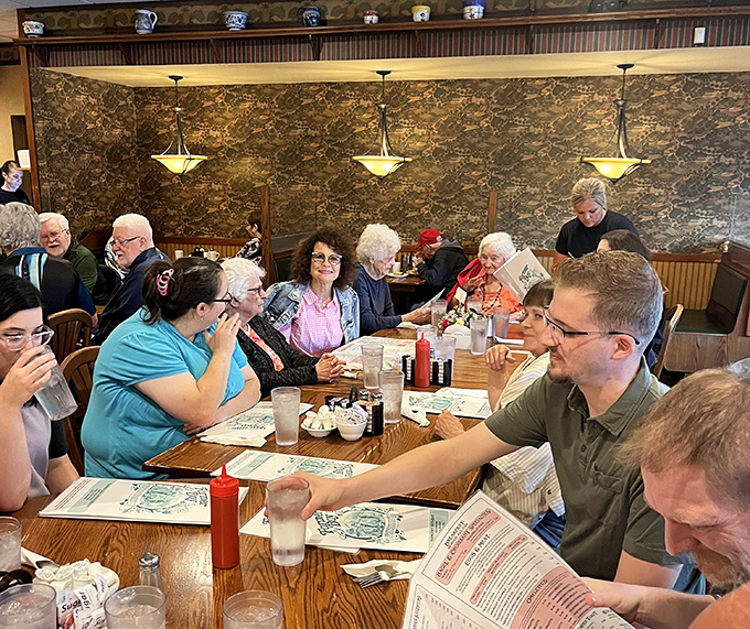 Multi-generational dining at its finest &ndash; where stories are shared over syrup-soaked bites and coffee flows like conversation.