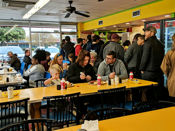 Real people enjoying real food &ndash; this is what authentic breakfast community looks like.