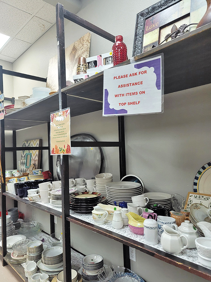 Dish paradise! From everyday plates to "the good china," this collection rivals your grandmother's cupboard&mdash;minus the strict "don't touch" policy.