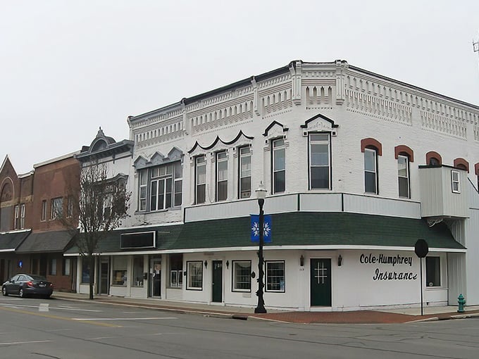 Downtown Ada's architectural details speak to a time when buildings weren't just structures but statements &ndash; ornate cornices and all.