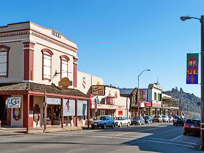 Downtown Mariposa's colorful storefronts invite exploration, each one housing treasures more authentic than anything you'd find at a mall.