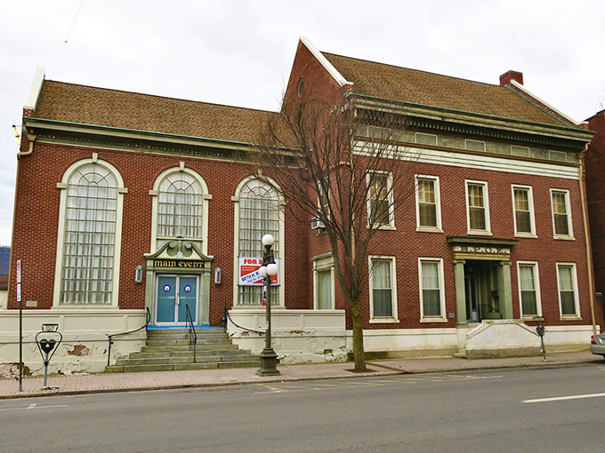 The handsome brick Elks Lodge building represents Lock Haven's community spirit &ndash; where social connections don't depend on exclusive zip codes.