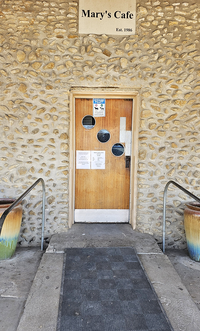 The entrance to food paradise doesn't need to be fancy. This door has welcomed generations of hungry Texans and curious travelers alike.