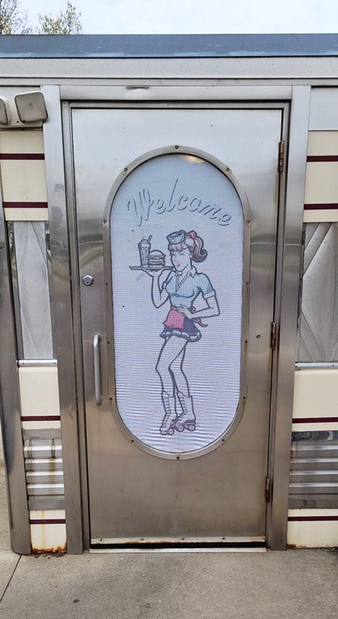 The welcoming entrance promises authentic diner experiences where every meal feels like a warm hometown hug.