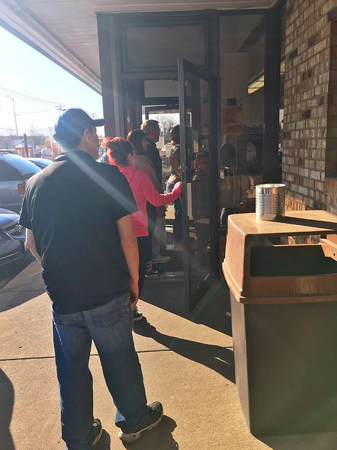 The entrance that separates your old life from your new existence as a devoted donut disciple.