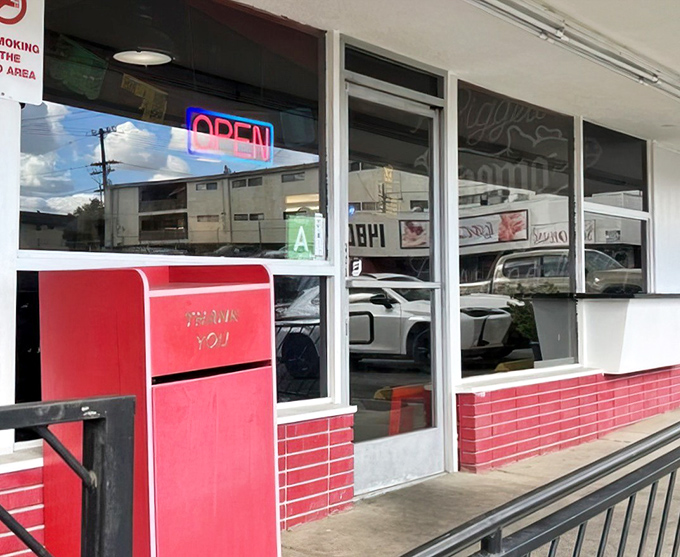 The unassuming entrance hides culinary greatness within&mdash;proof that judging restaurants by their fa&ccedil;ade is like judging books by their covers.