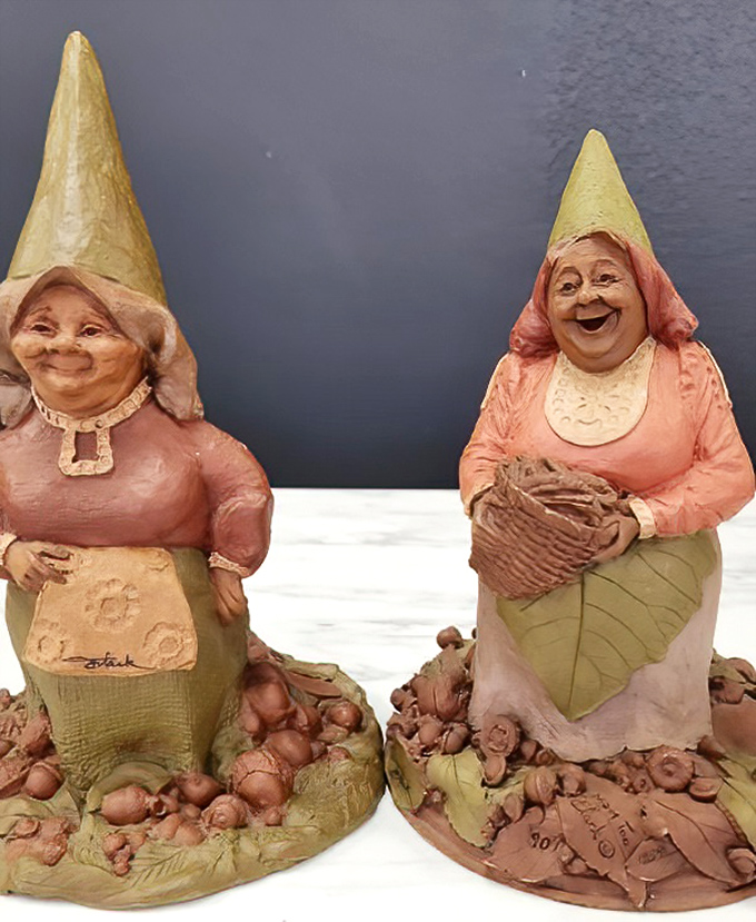 Garden gnomes with personality! These terracotta characters aren't just lawn ornaments&mdash;they're the unofficial greeters for your outdoor space.