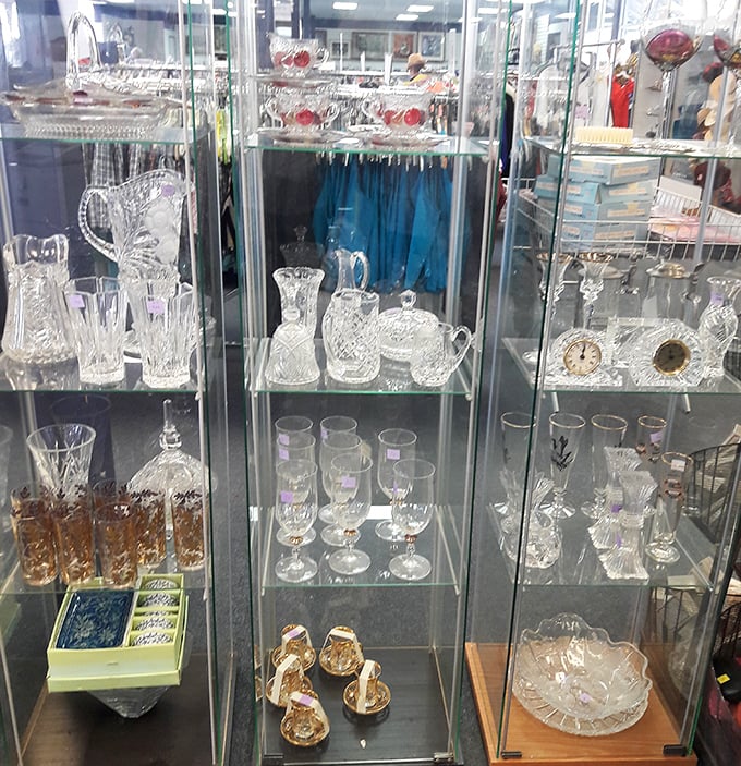 Crystal and glassware that would make your grandmother proud. These aren't just drinking vessels&mdash;they're conversation pieces waiting for their next dinner party debut.