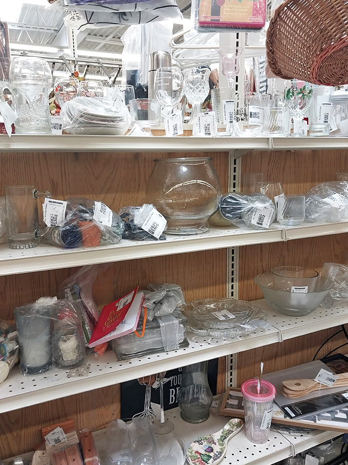 Crystal clear opportunities&mdash;glassware that once graced dinner parties now waits patiently for its next toast or family gathering.