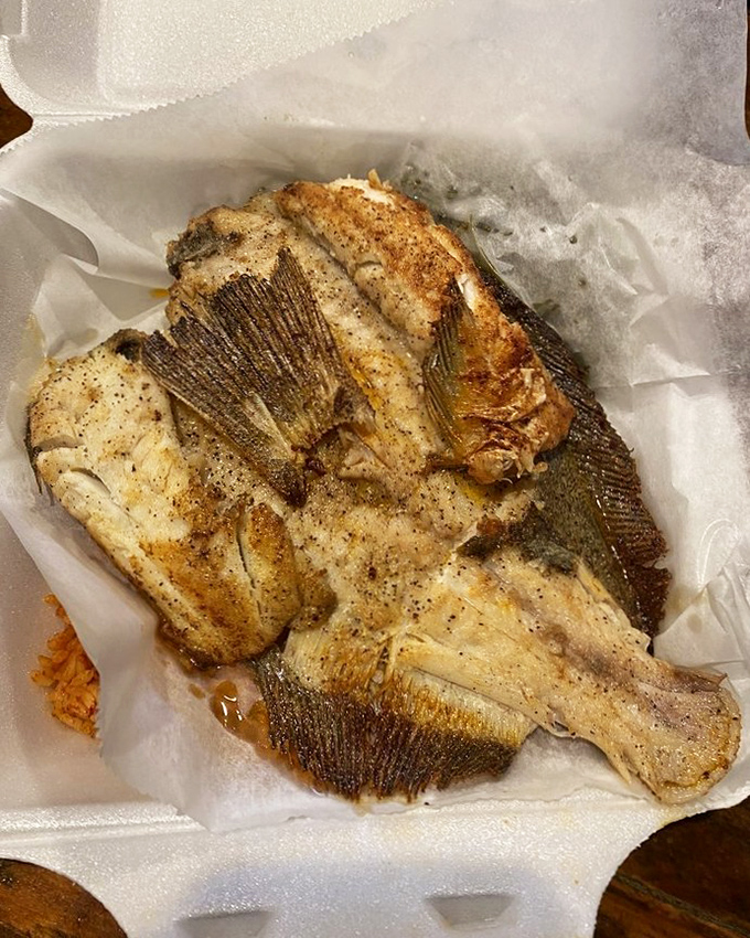 Flounder so fresh it practically introduces itself. Delicately seasoned and perfectly cooked&mdash;the ocean couldn't have planned a better farewell.
