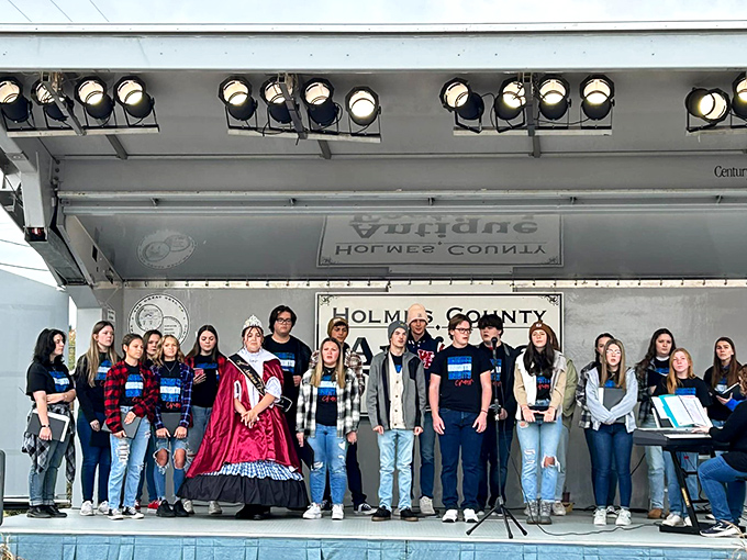 The Holmes County Antique Festival brings together performers, history buffs, and locals celebrating their heritage. These aren't costumes&mdash;they're time-honored traditions brought to life. 